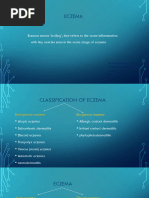 Clinical Practice Guidelines - Eczema - RCH | PDF | Dermatitis | Diseases And Disorders