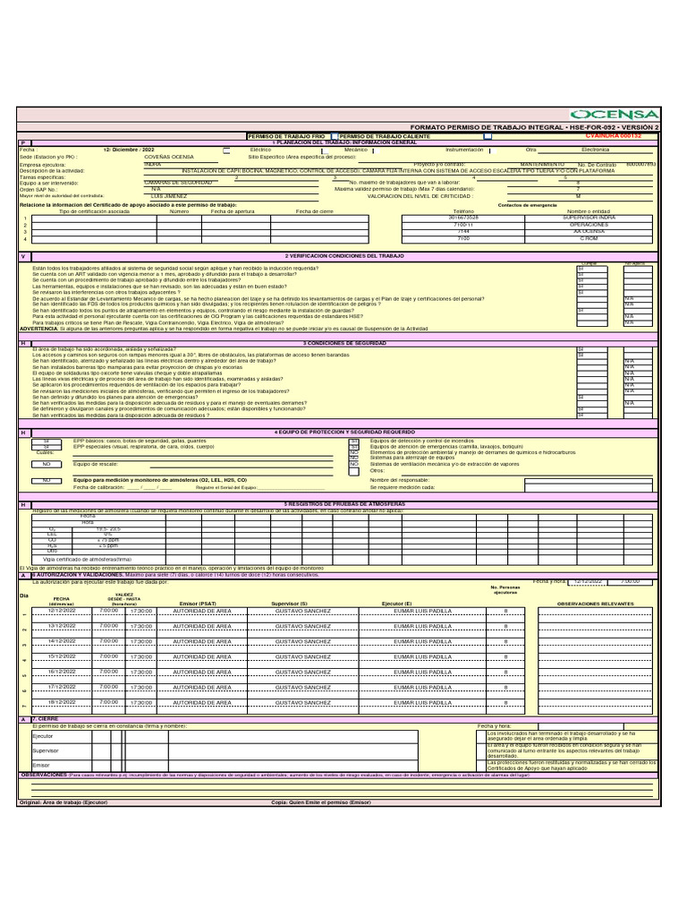 INSTALACION DE CONTROL DE ACCESO CAPI | PDF