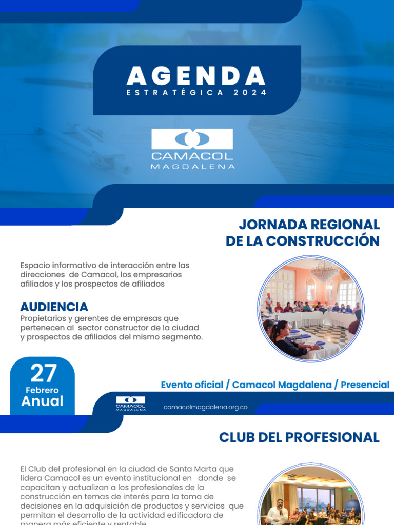 Agenda Estratégica Camacol 2024 | PDF | Business | Economias
