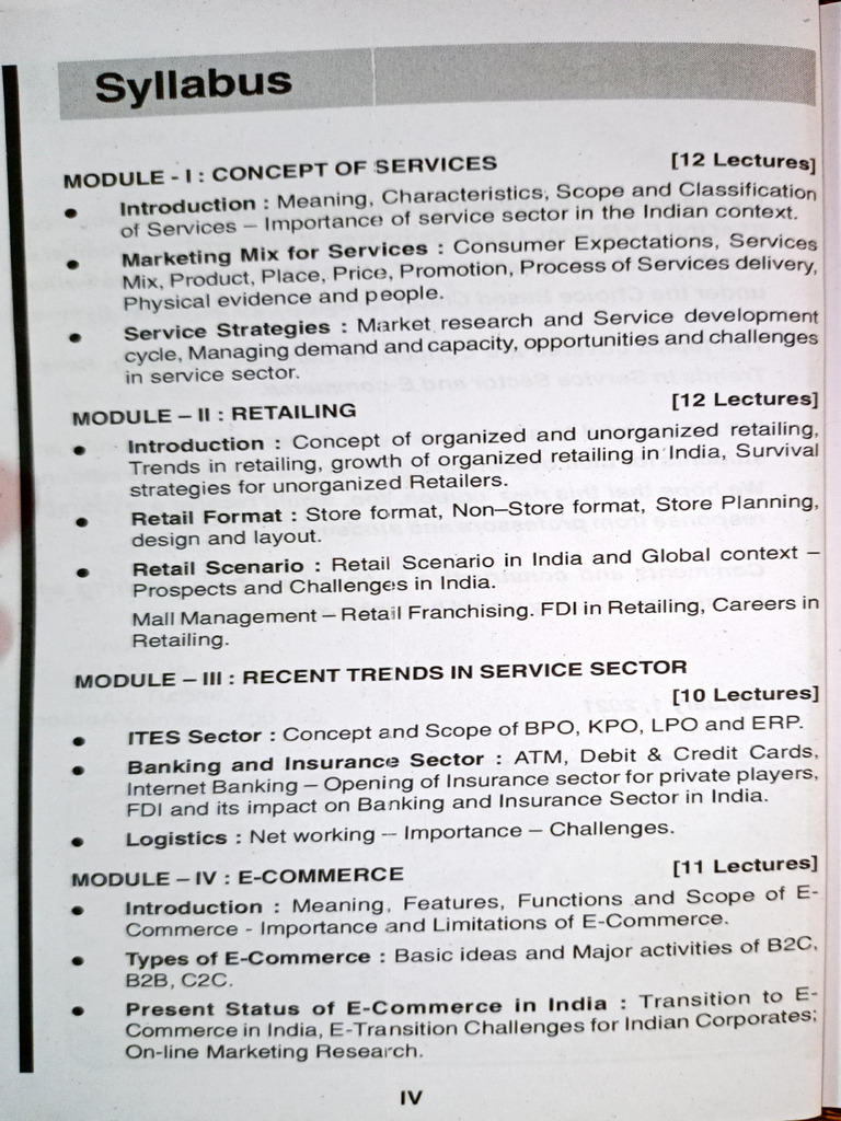 Concept of Services | PDF
