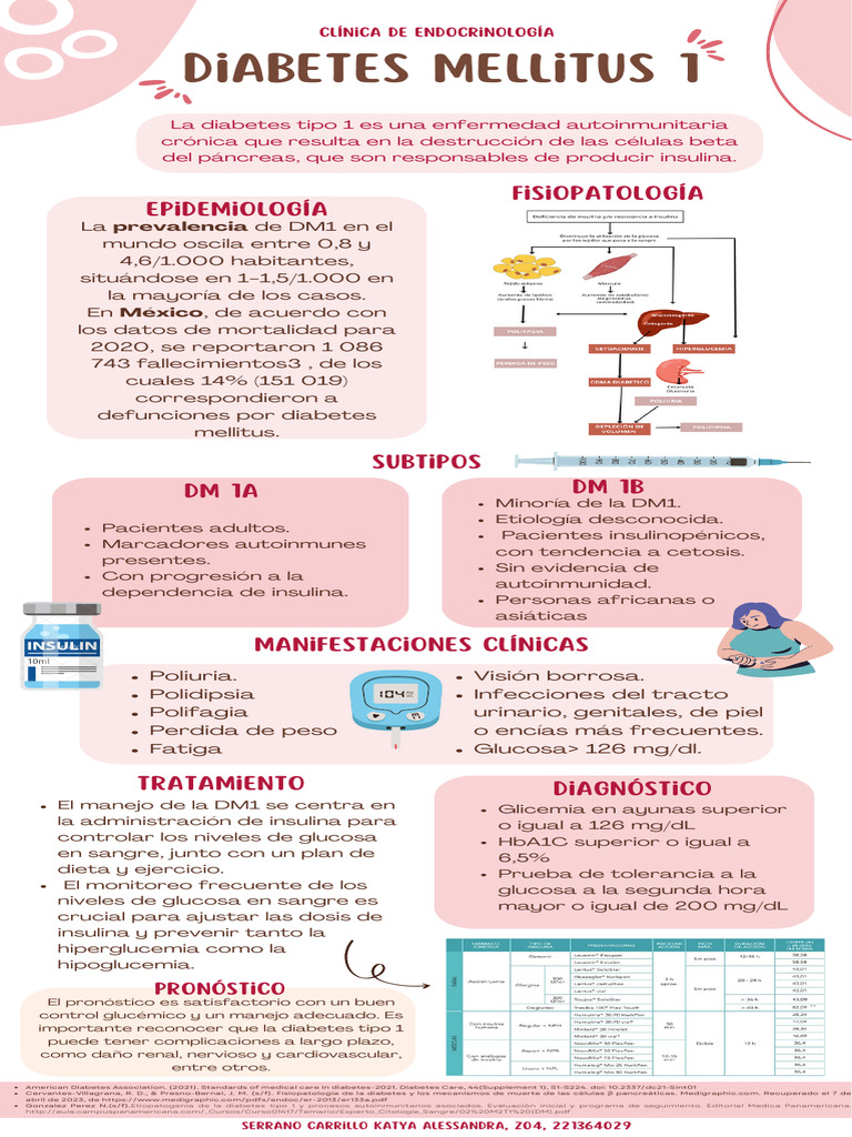 Diabetes Mellitus Tipo 1 | PDF