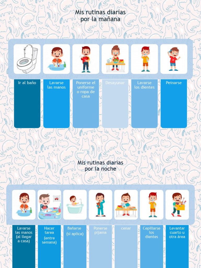 Mis Rutinas Diarias | PDF