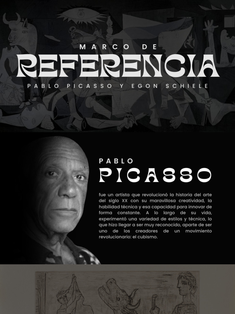 Marco de Referencia Picasso y Egon | PDF | Pablo Picasso | Expresionismo