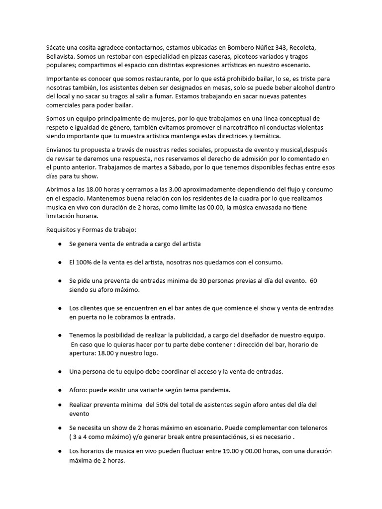 Sacate Fechitas | PDF