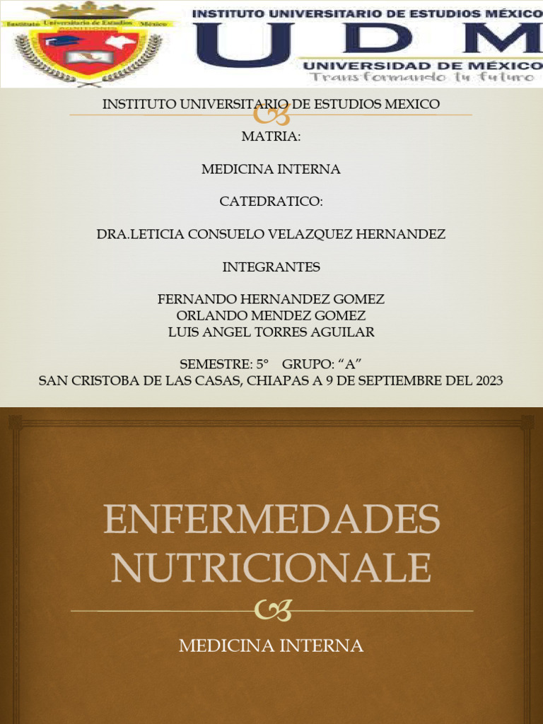 Tipos De Desnutricion Pdf Dieta Obesidad