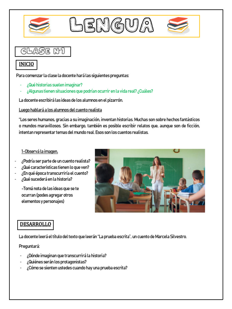 Secuencia Lengua 5to | PDF