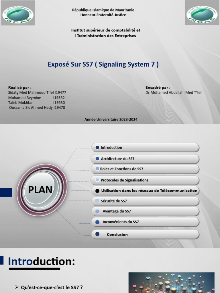 Signaling System #7 | PDF | Réseau informatique | Technologie numérique