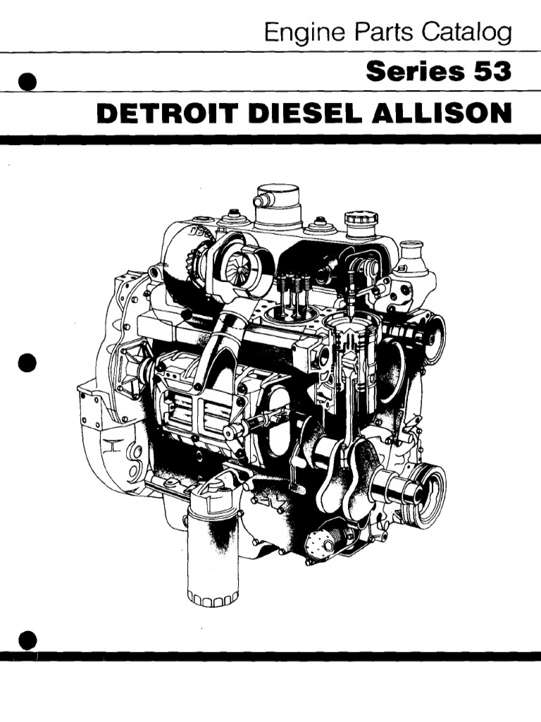 Detroit Diesel - Series 53 - Parts Manual - 6SP124 - 1987 - OCR - 2364 ...