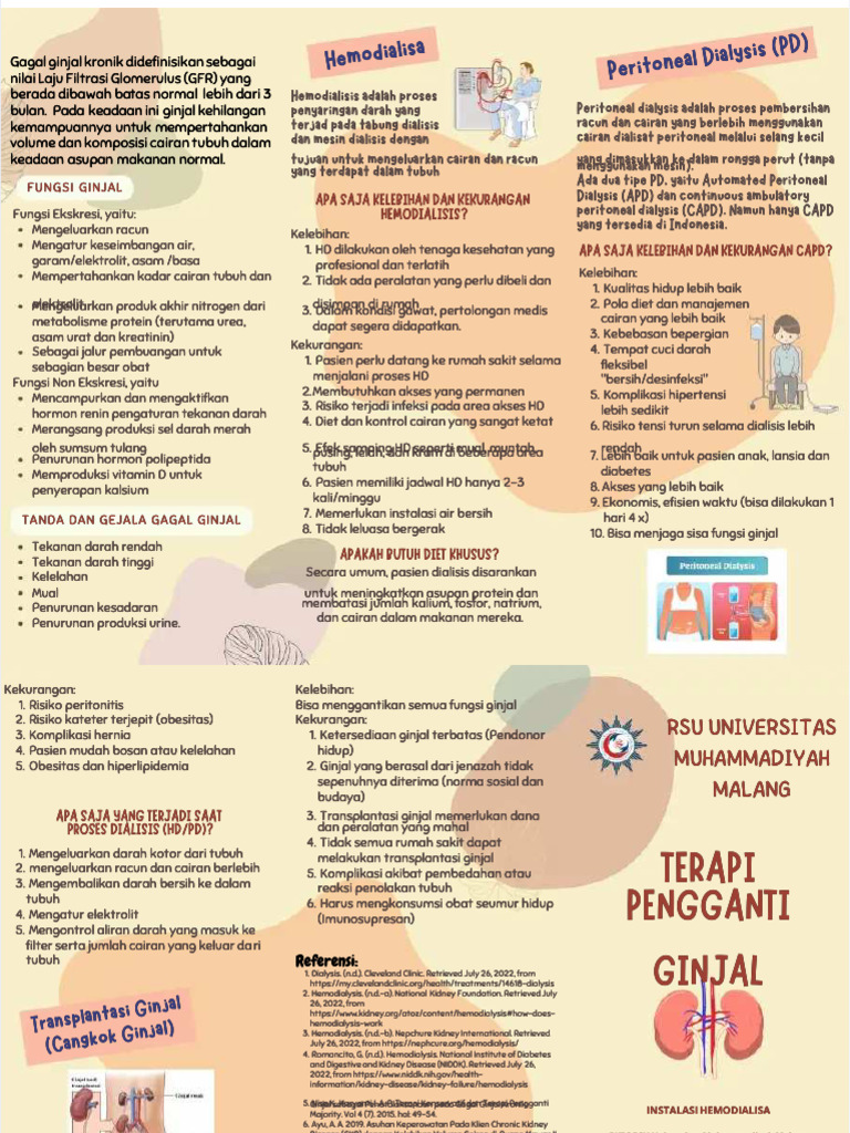 PDF Terapi Pengganti Ginjal Fix - Compress | PDF