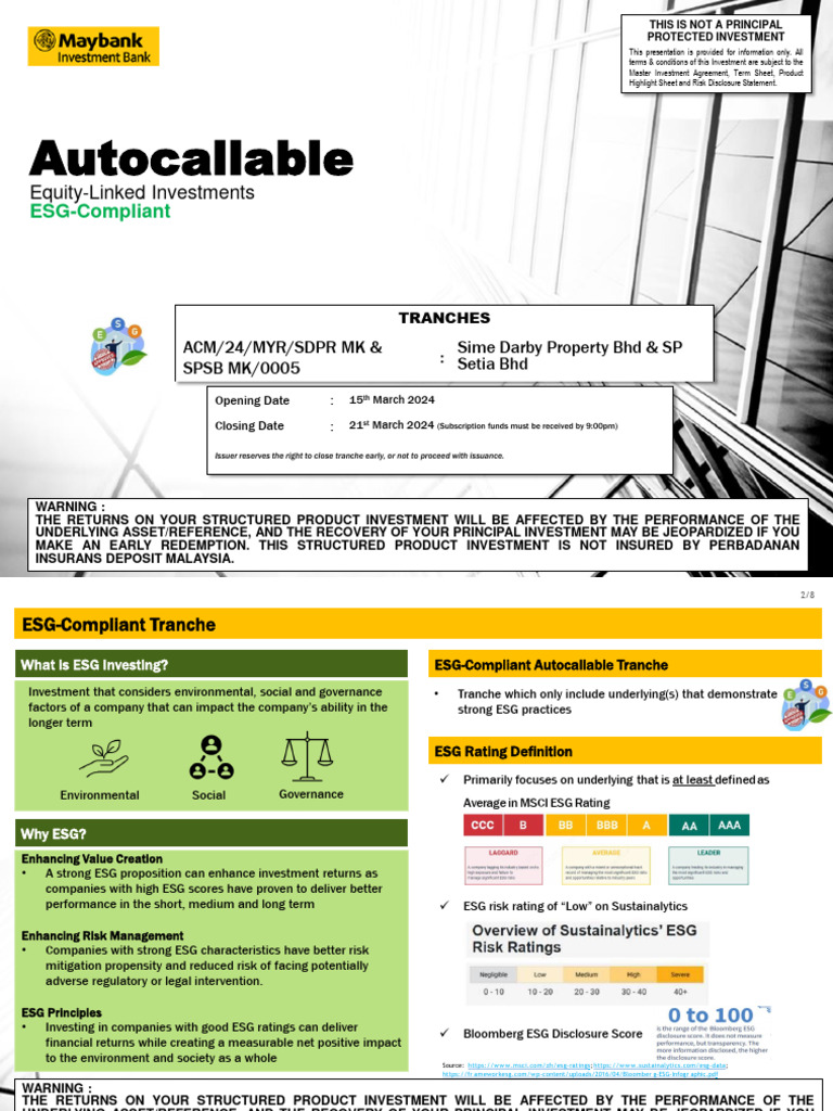Autocall - Brochure - SDPR MK & SPSB MK-1 | PDF