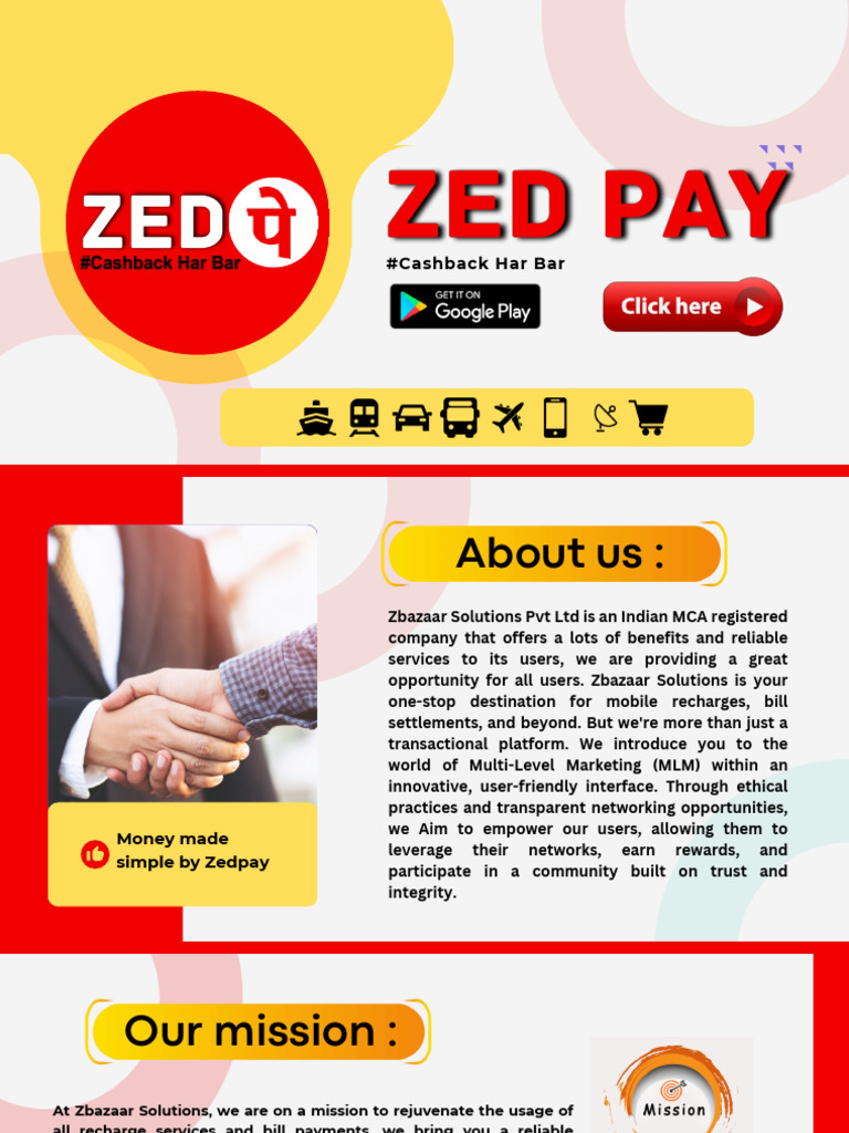 Zed Pay Full Plan | PDF