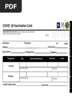 Sample PH Vax Cert | PDF
