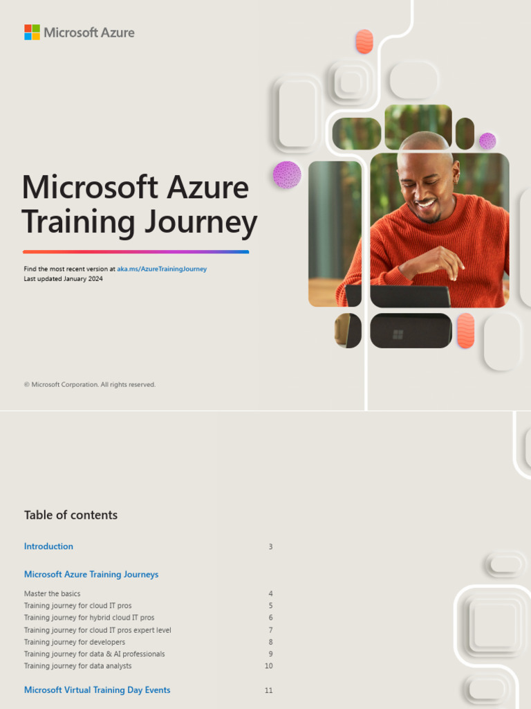 Microsoft Azure Training Guide 2024 | PDF | Microsoft Azure | Cloud Computing