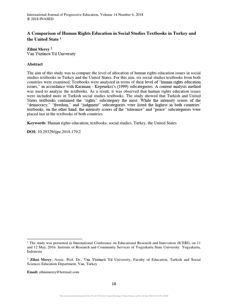 HUMAN | Download Free PDF | Curriculum | Human Rights