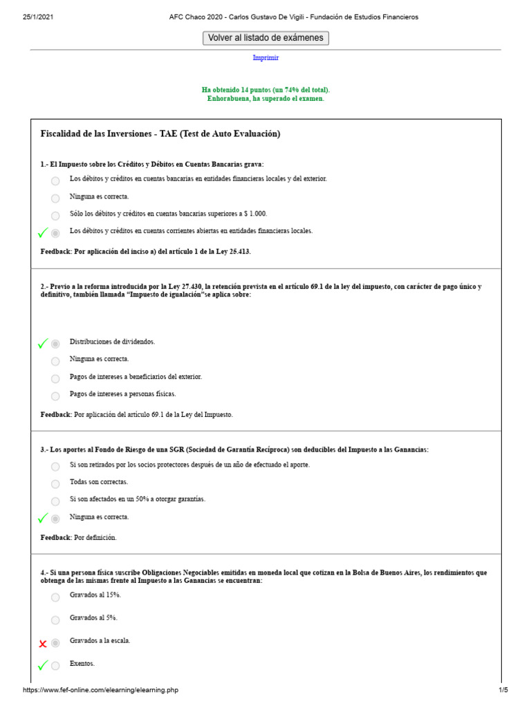 Fiscalidad de Las Inversiones | PDF | Impuestos | Impuesto sobre la renta
