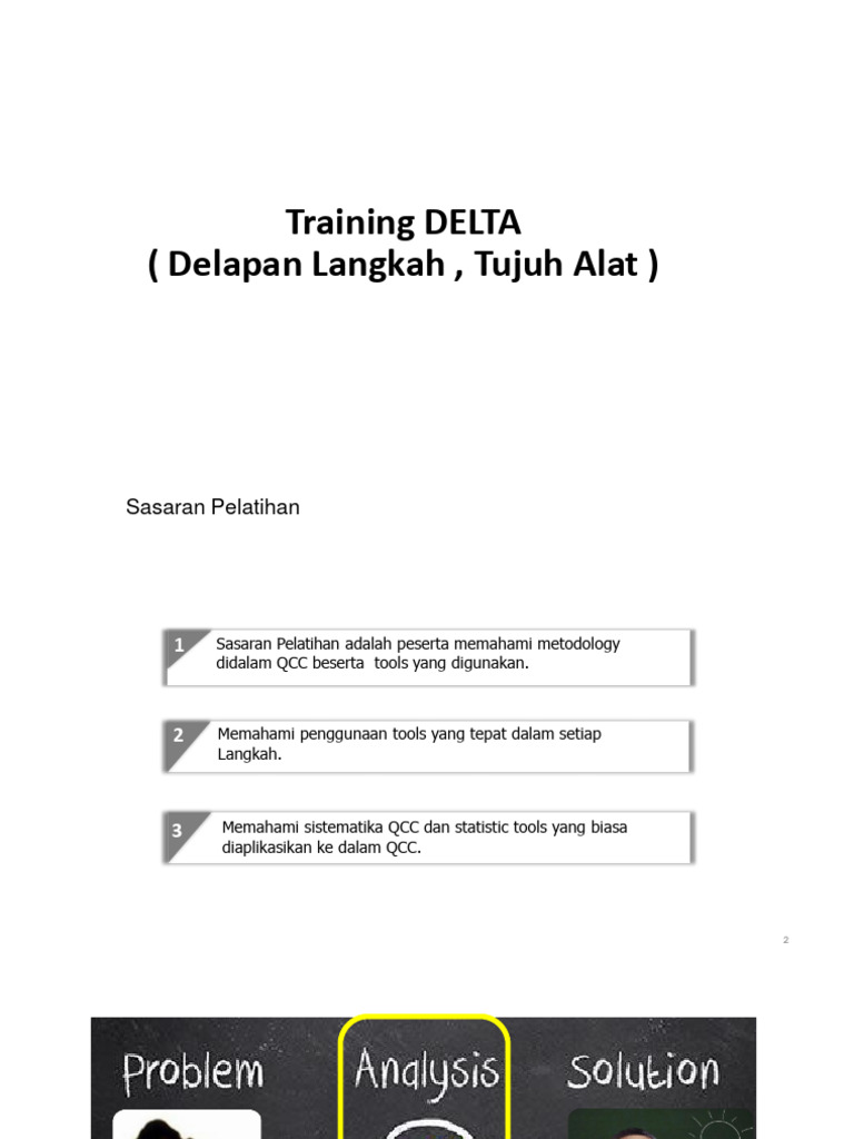 Pelatihan Metode DELTA | PDF