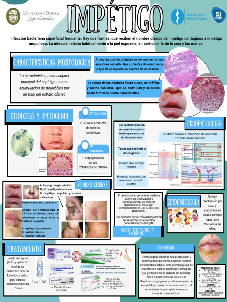 Impétigo | PDF | Especialidades Medicas | Enfermedades y trastornos