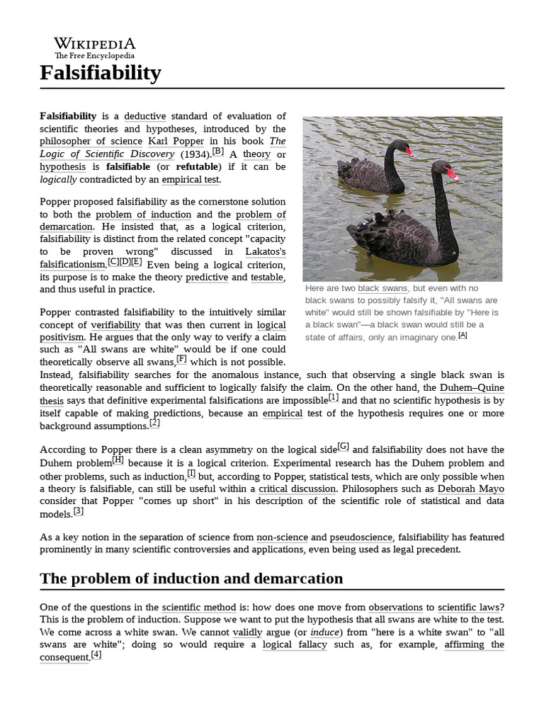 Understanding Falsifiability | PDF | Falsifiability | Karl Popper