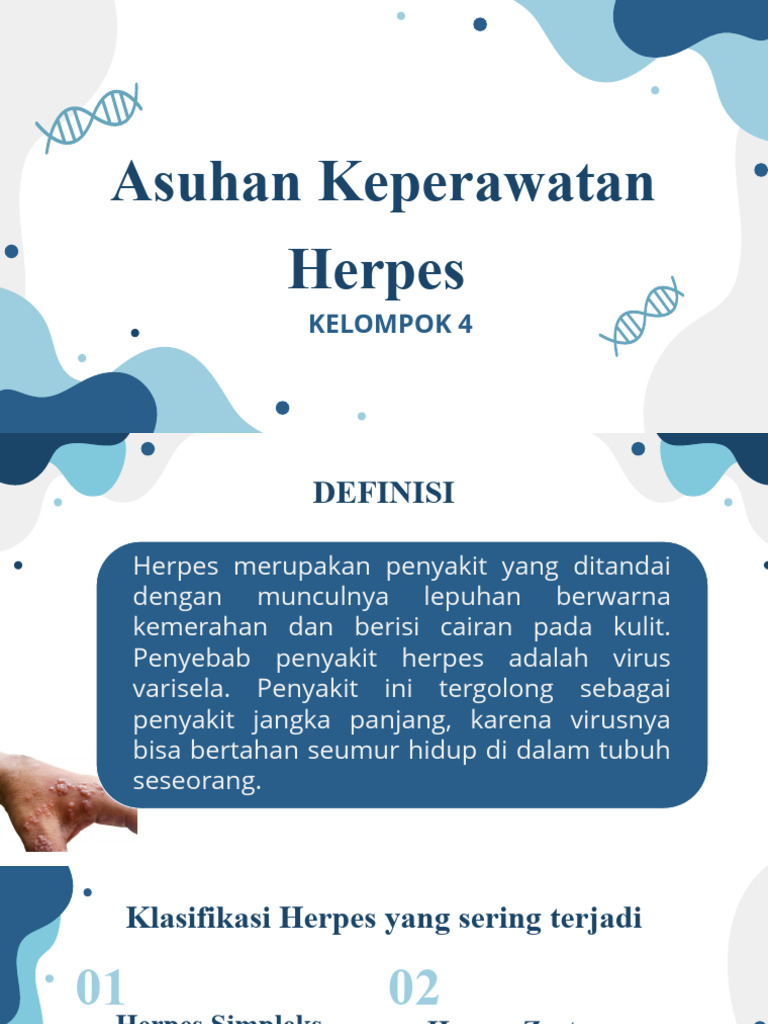 Panduan Asuhan Keperawatan Herpes | PDF
