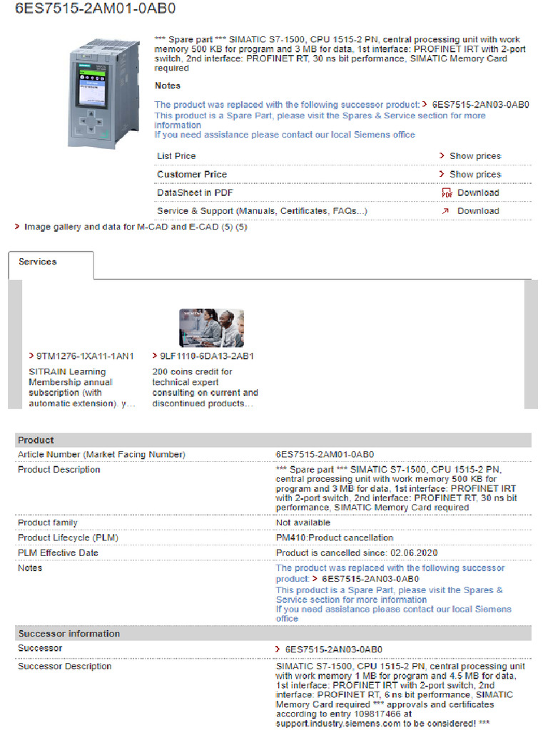 Obsolete Components | PDF