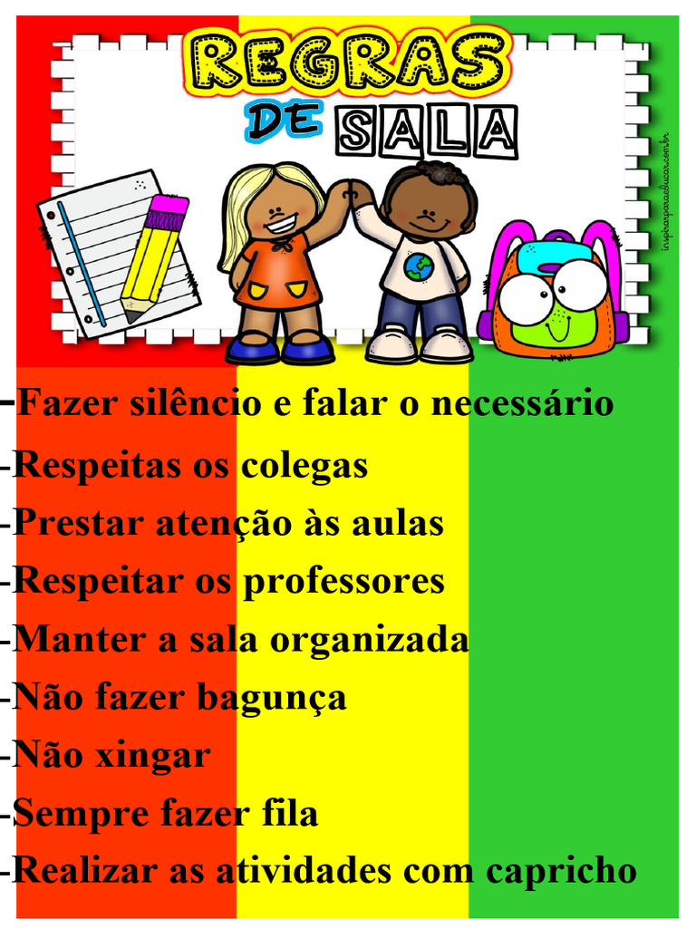 regras da sala | PDF