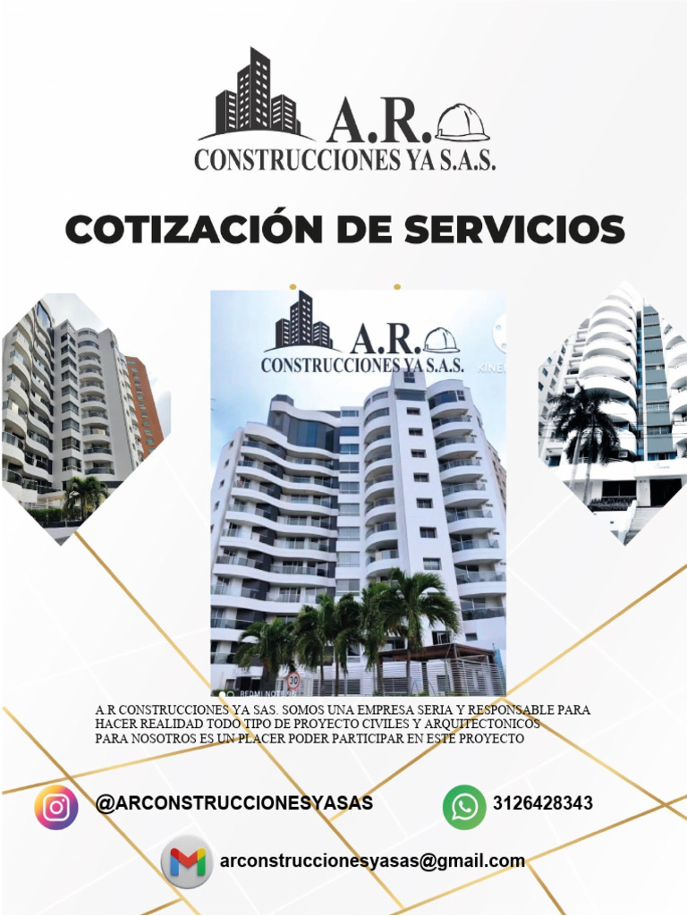 Cotizacion de Servios Edificio Soho 53 Reparacion de Fachada | PDF | Póliza de seguros | Seguro