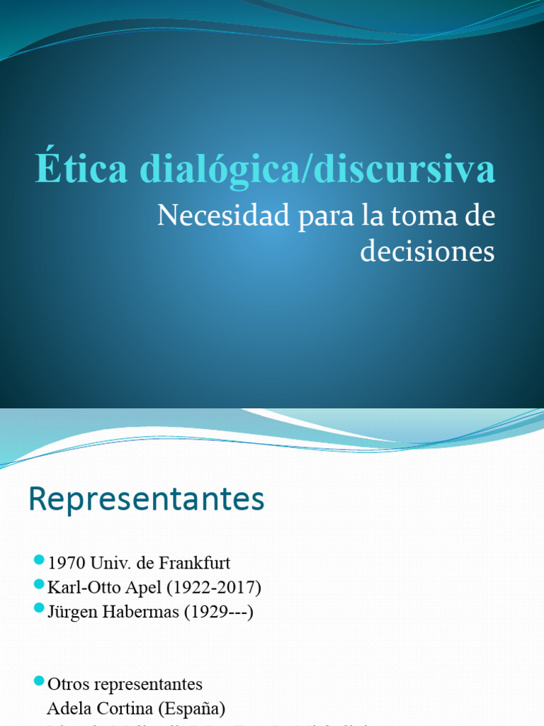 Ética Dialógica | PDF