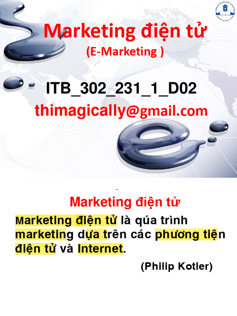 E-MARKETING. ch0 | PDF