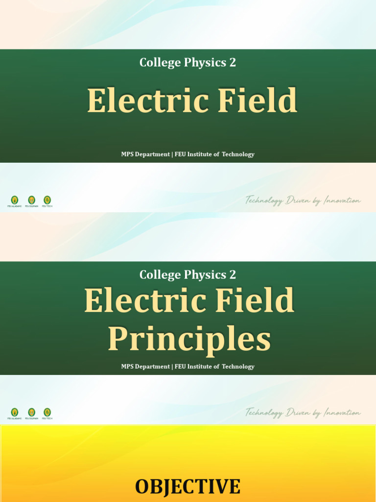 MTPPT4 ELECTRIC FIELD - With Solution | Download Free PDF | Electric Field | Force
