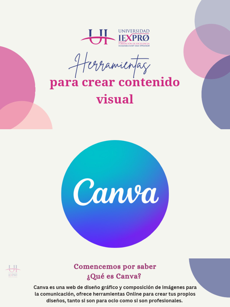 Herramientas para Crear Contenido Visual | PDF