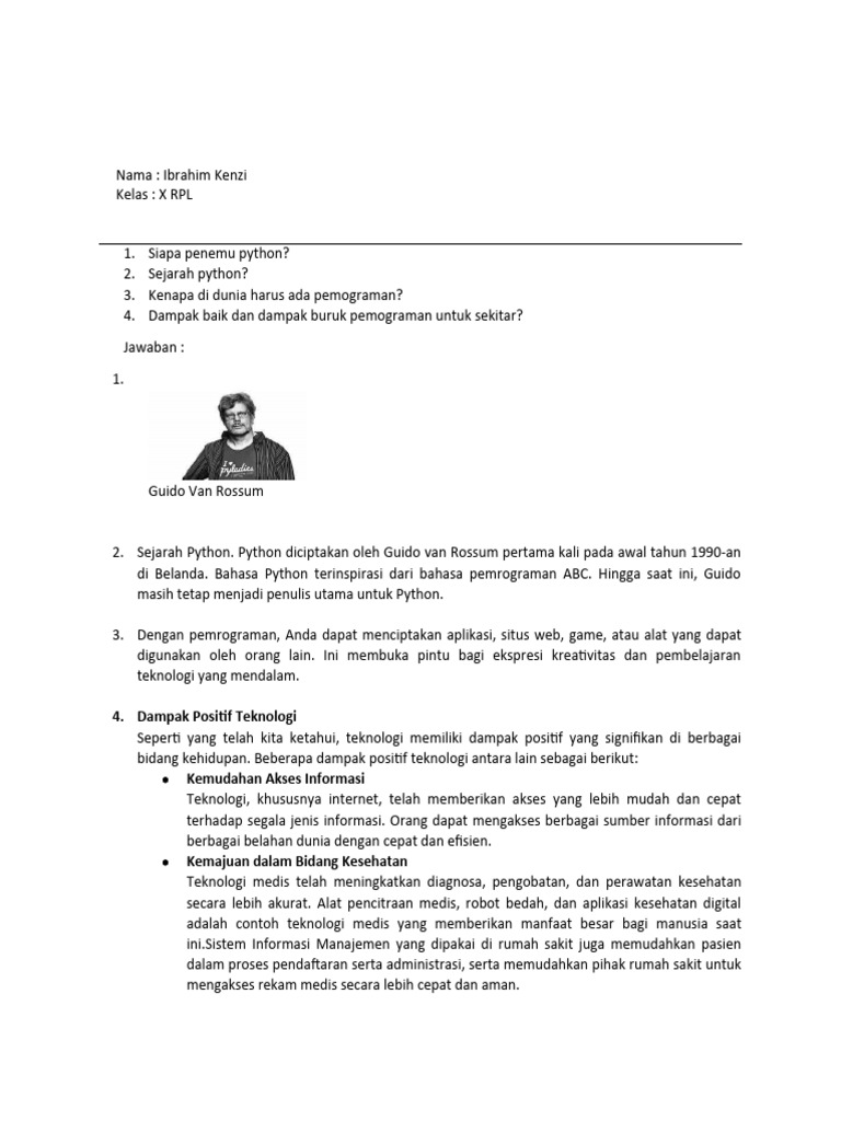 Soal Ibrahim Kenzi Pak Vikry | PDF