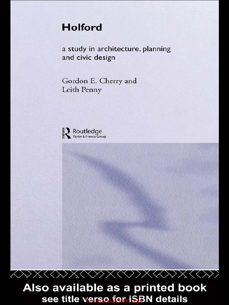Holford A Study in Architecture - Planning and Civic Design Ebook3000 ...
