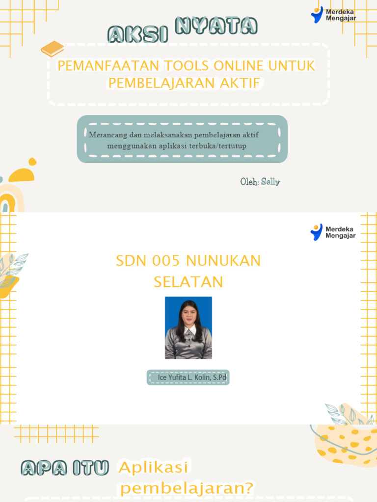 Aksi Nyata Topik Tools PMM | PDF