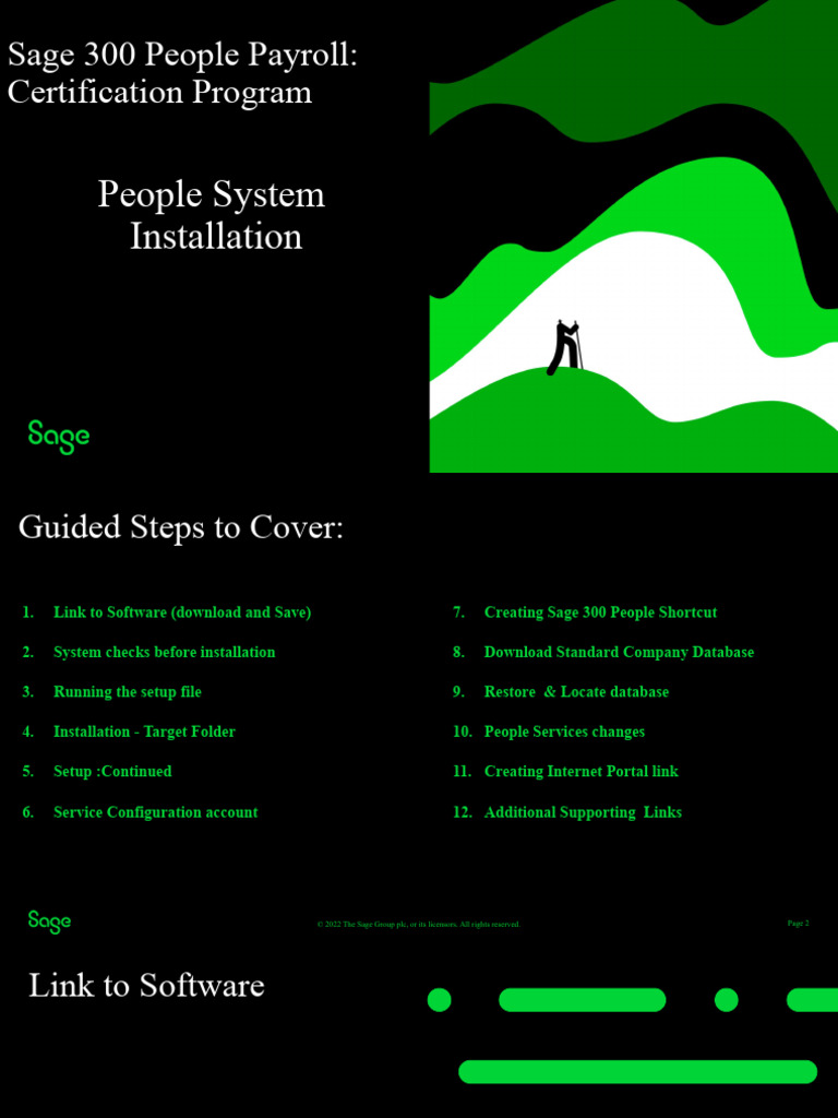 Sage 300 People Payroll System Installation | PDF | Software | System ...