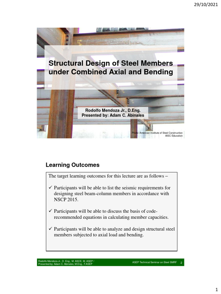 4.-20211029_-ASEP-RSC-XI_Design-of-Members-Subjected-to-Axial-Load ...