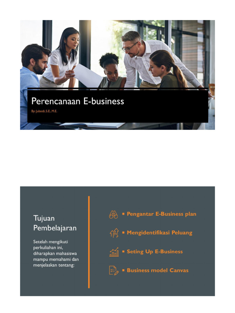 2 - Perencanaan E-Business | PDF