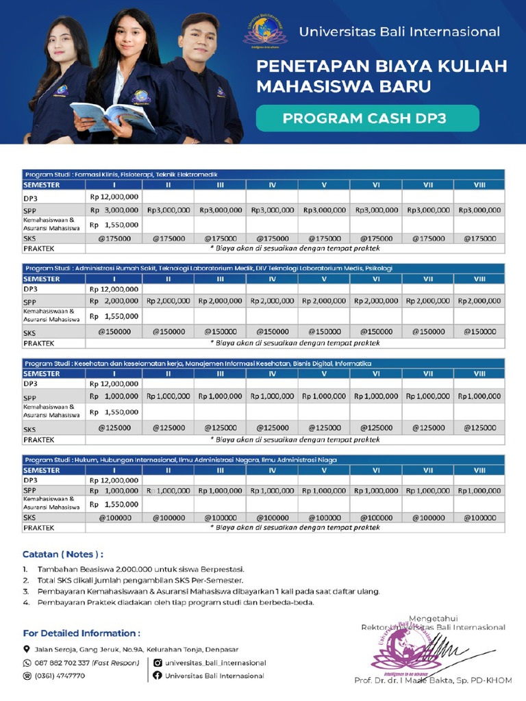 Biaya Kuliah Unbi | PDF