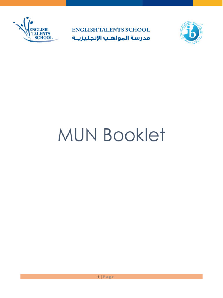 MUN Conference Guide and Procedures | PDF | United Nations ...