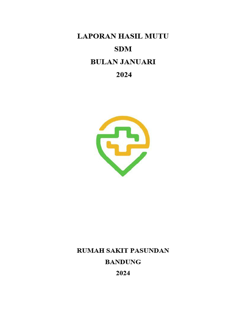 Laporan Hasil Mutu Divisi Gizi Februari 2024 | PDF