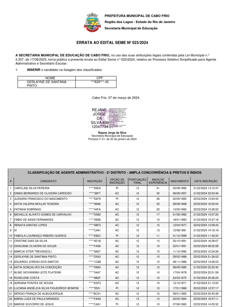 Errata 023 2024 0000001 Pdf Brasil