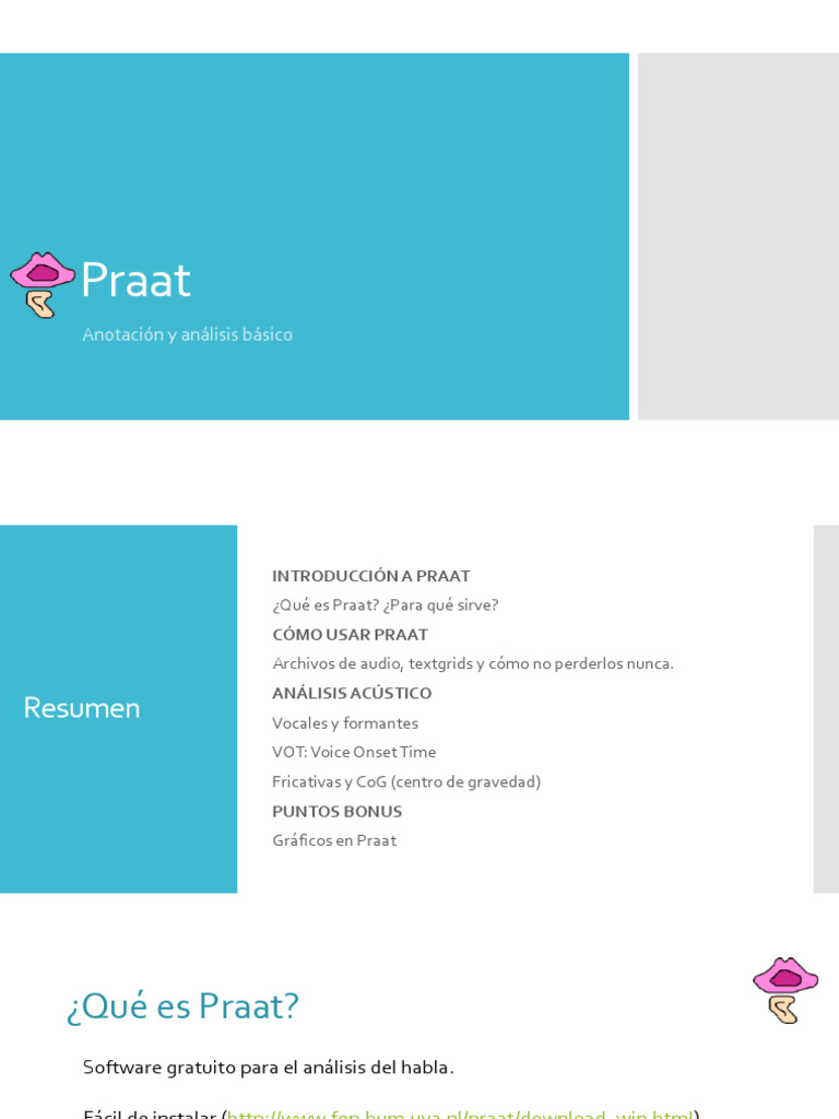 Clase Praat 1 | PDF