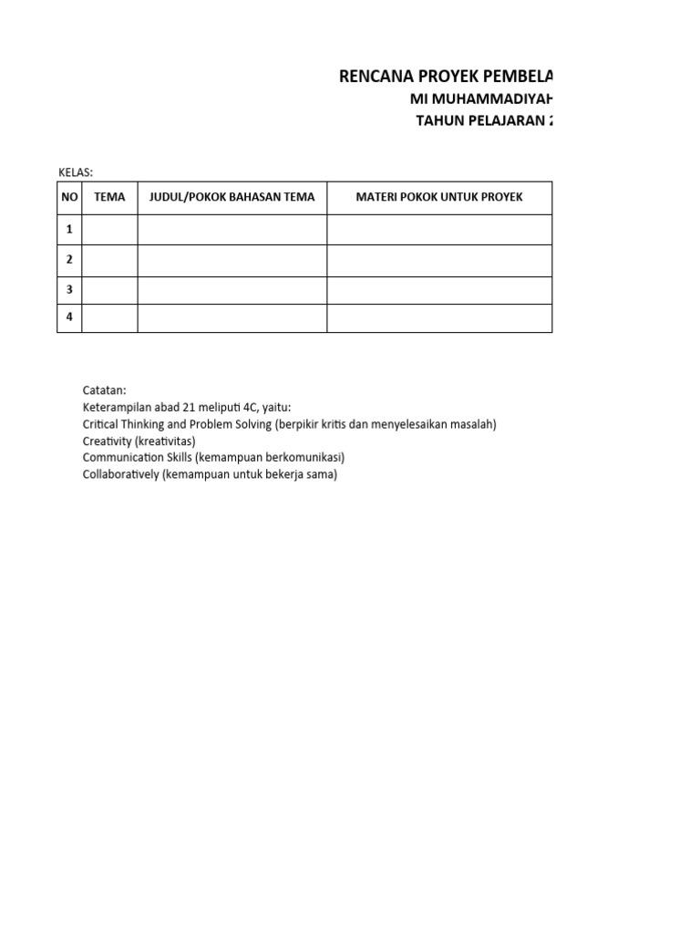 1 Proker PJOK 2024 | PDF