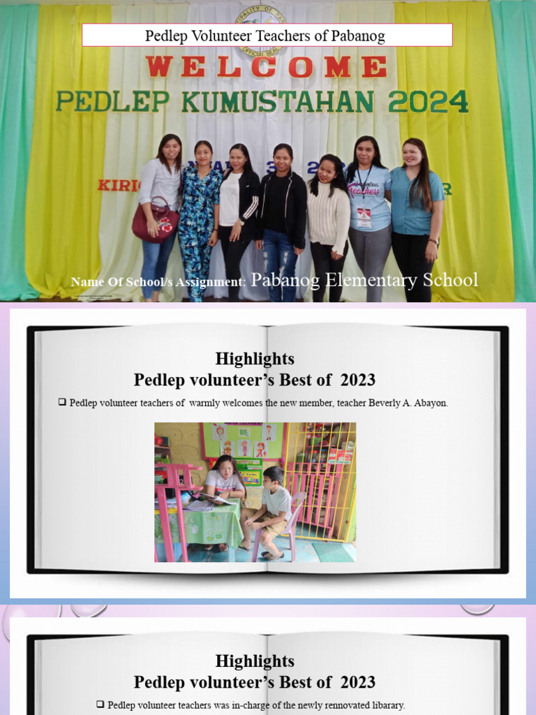 Kamustahan Presentation 2023 - 125250 | PDF