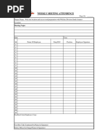 TBT Attendance | PDF