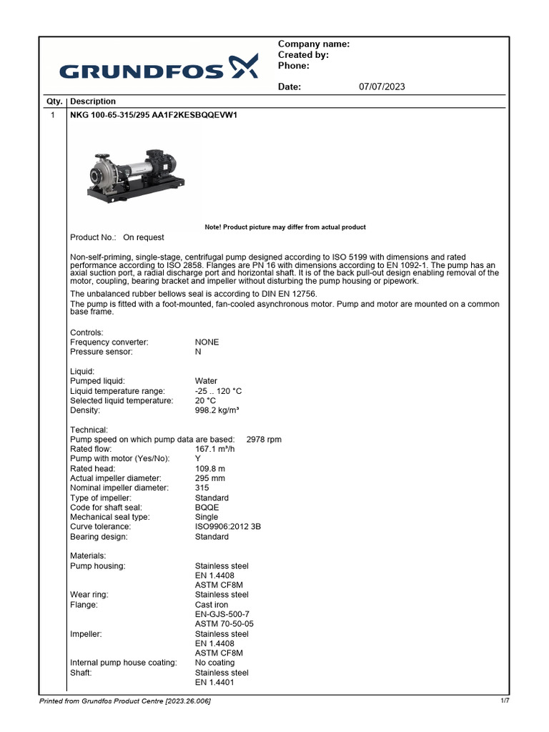 Brosur Grundfos | Download Free PDF | Pump | Mechanical Engineering