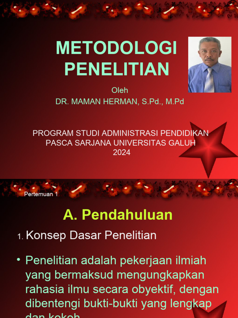 Metodologi Penelitian Pendidikan 2024 Pdf