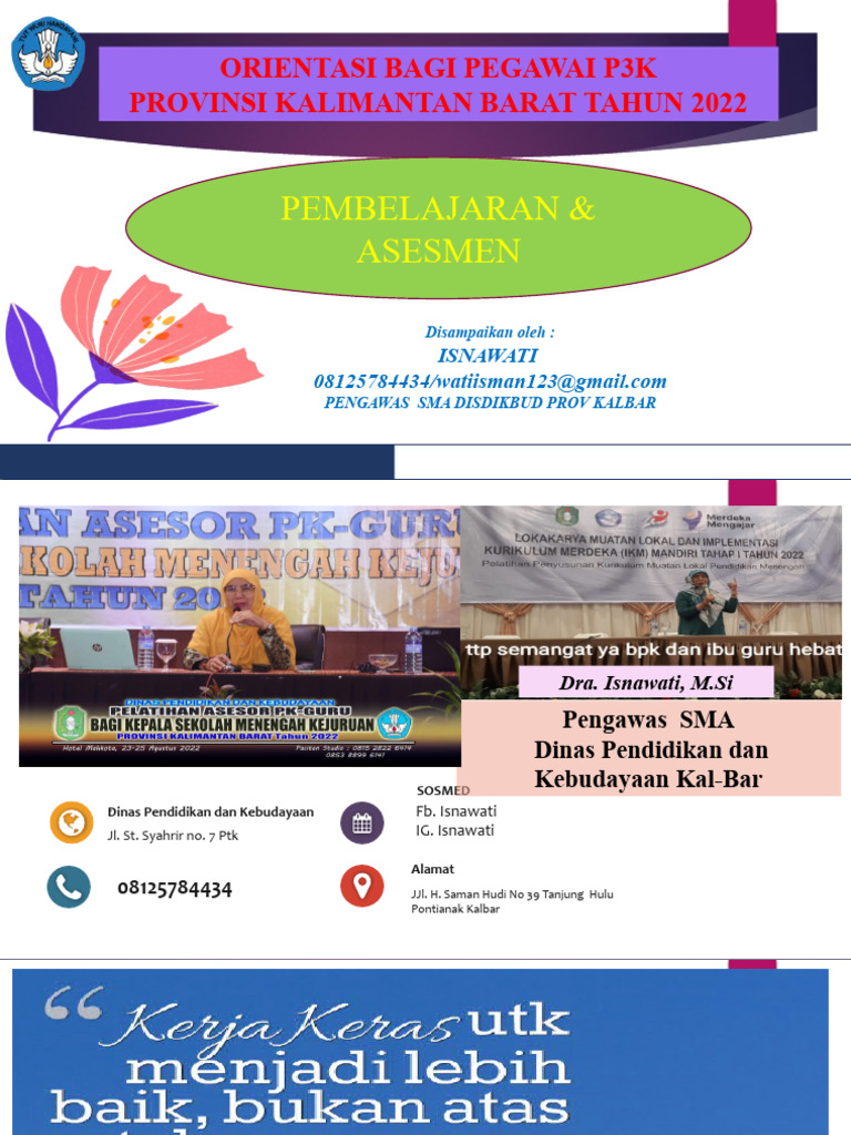 Pembelajaran & Asesmen - Isna | PDF