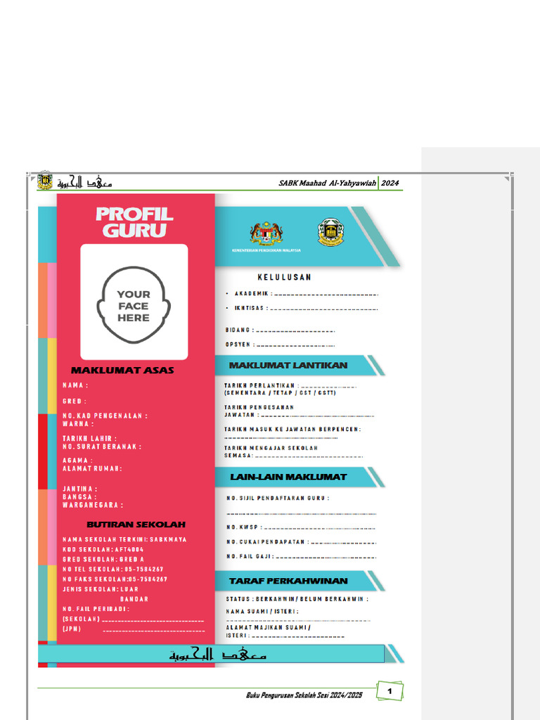 Draft Buku Pengurusan 2024 Finale | PDF