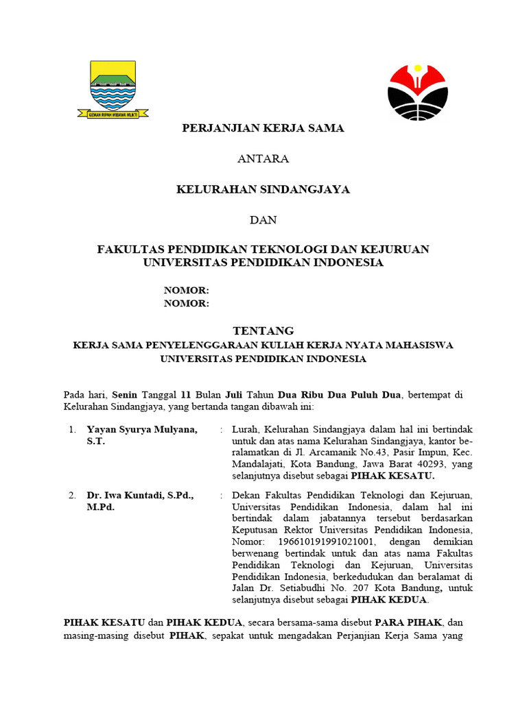Draf PKS FPTK | PDF