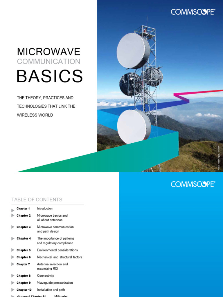 Microwave Communication Fundamentals | PDF | Hertz | Transmission Medium